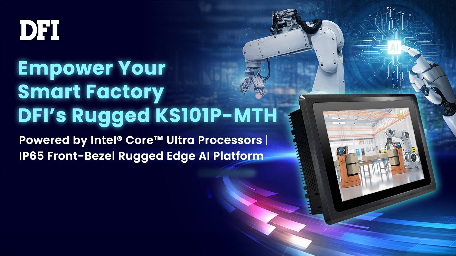 High-Performance Edge AI for Smart Factories: DFI’s KS101P-MTH Rugged ...